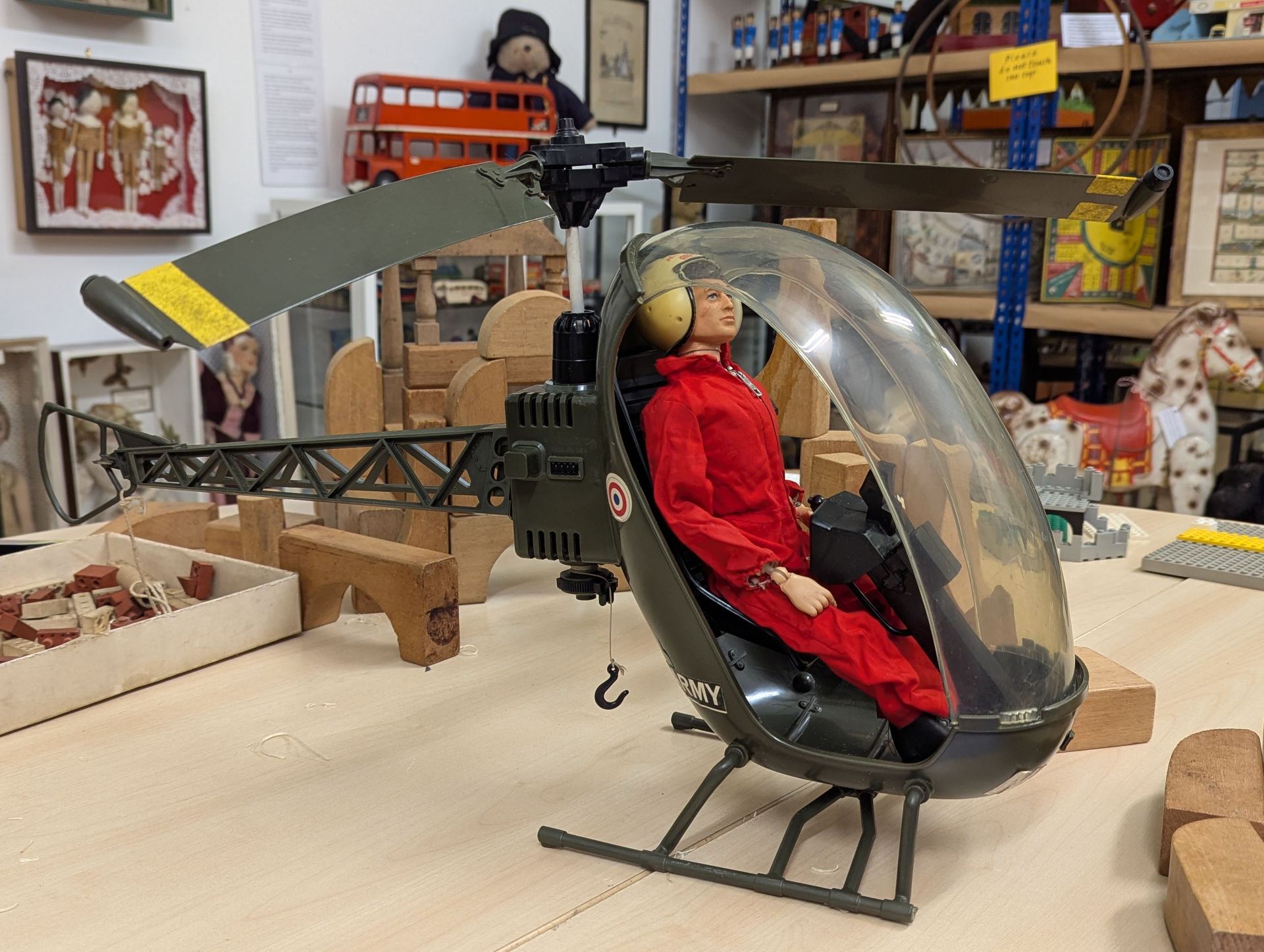 Action Man reports for duty! - Pollock's Toy Museum